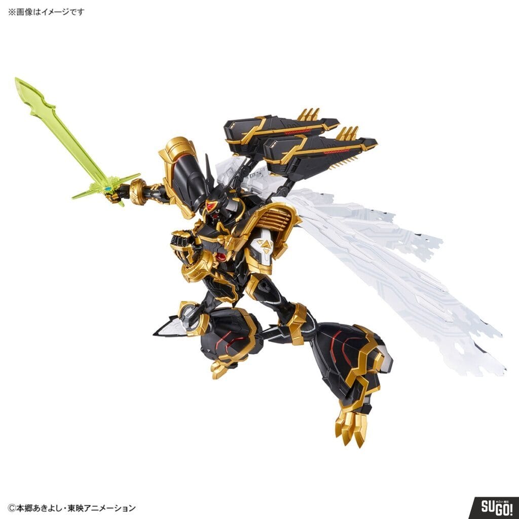 Bandai Figure-rise Standard Amplified Digimon Alphamon Model Kit - Sugo ...