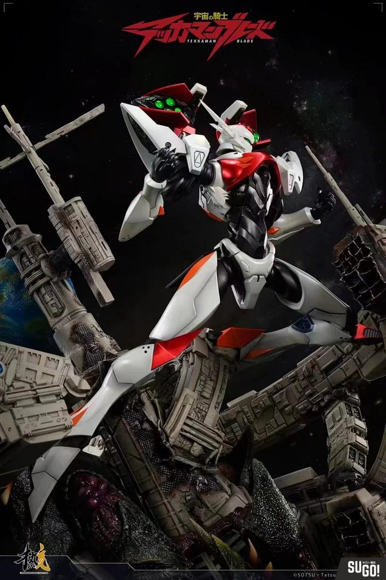 Rehai Industry Studio Licensed Tekkaman Blade Fight Radam 1/5 Statue ...