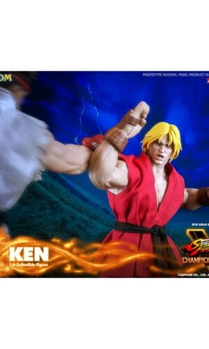 Iconiq Studios IQGS-04 Street Fighter - Ken 1/6 Scale Action Figure ...
