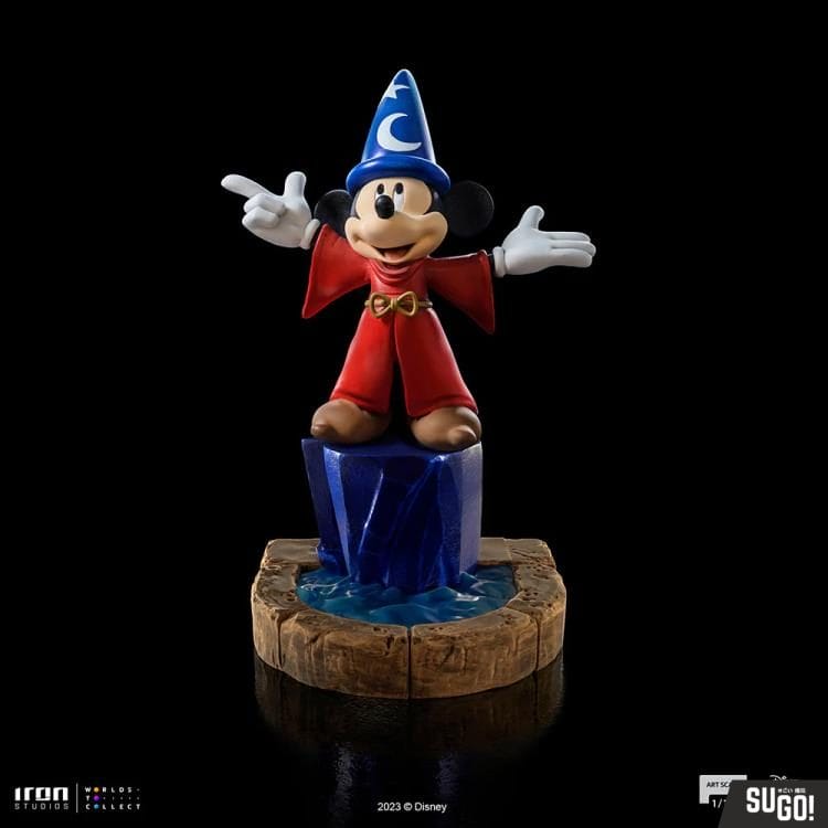 Iron Studios Fantasia Mickey Art Scale Limited Edition 1/10 Statue ...