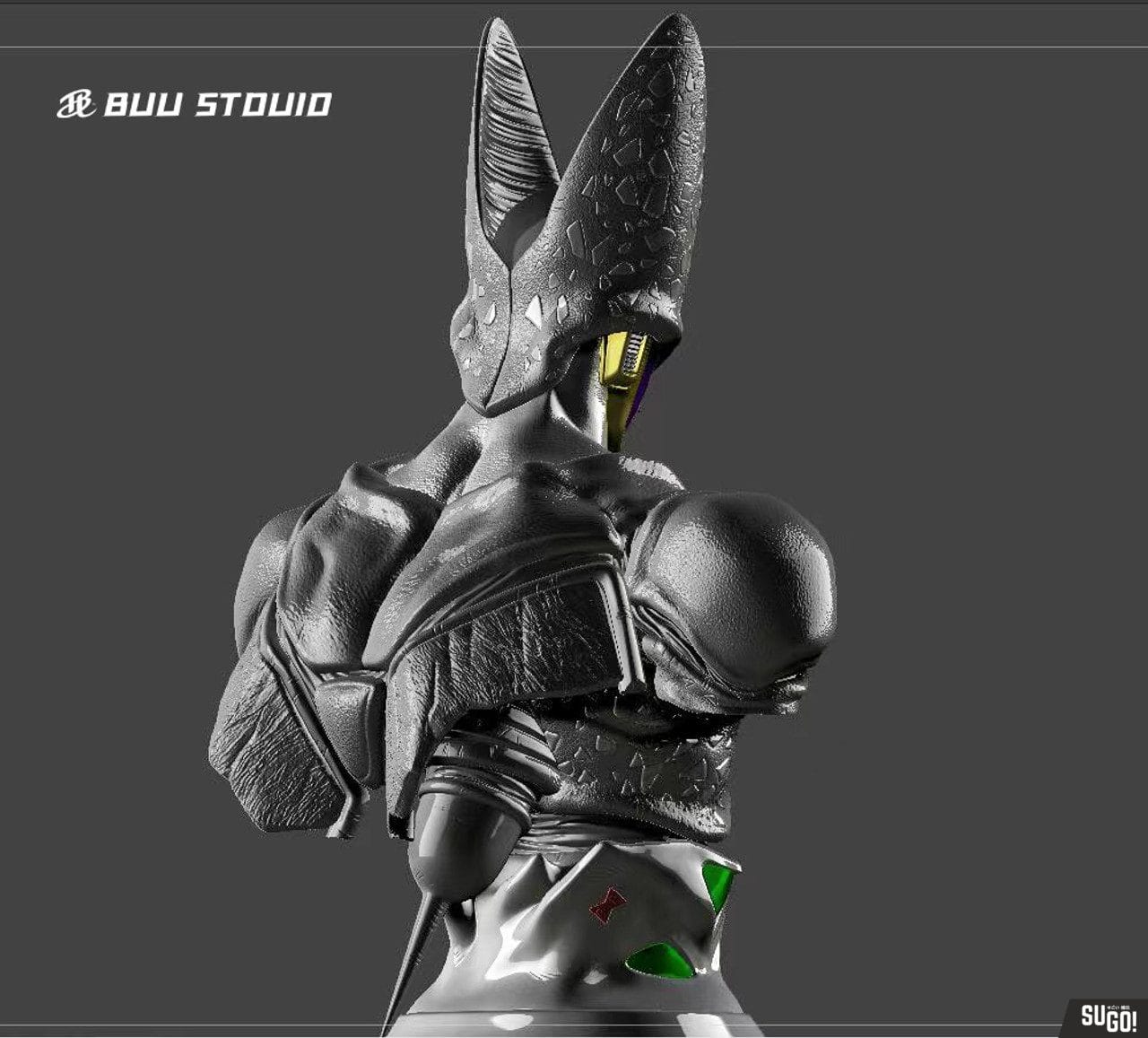 BUU Studio Dragon Ball Cell Bust 1/1 GK Statue - Sugo Toys | Australian ...