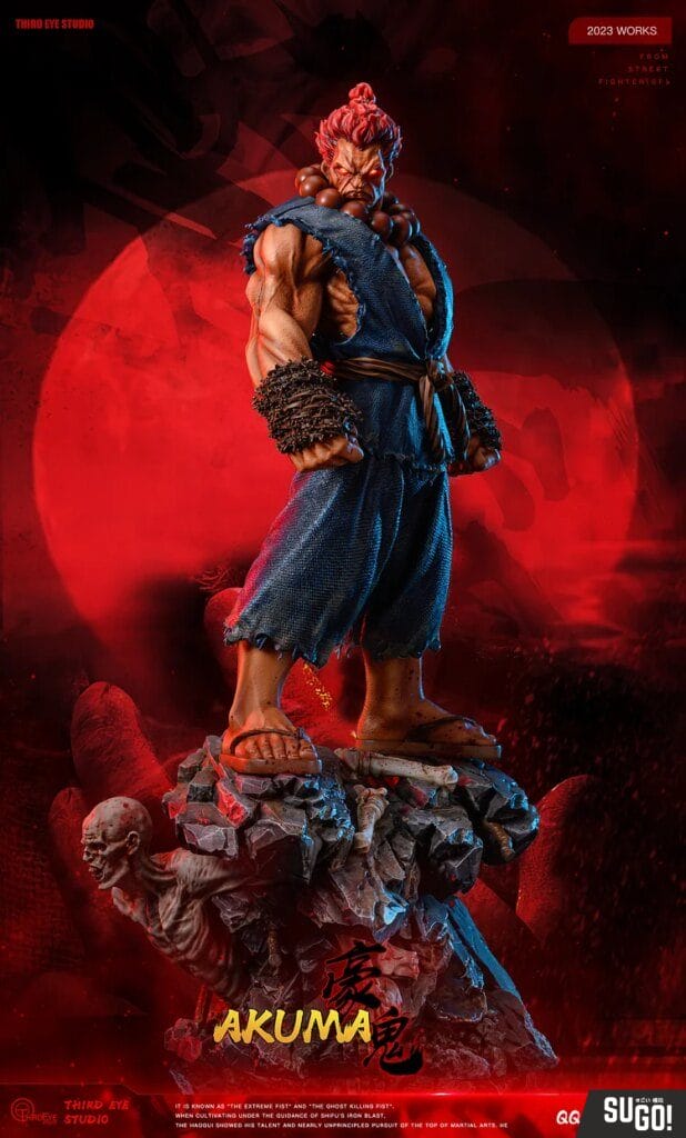 Third Eye Studio Street Fighter Akuma 1/4 GK Statue - Sugo Toys ...