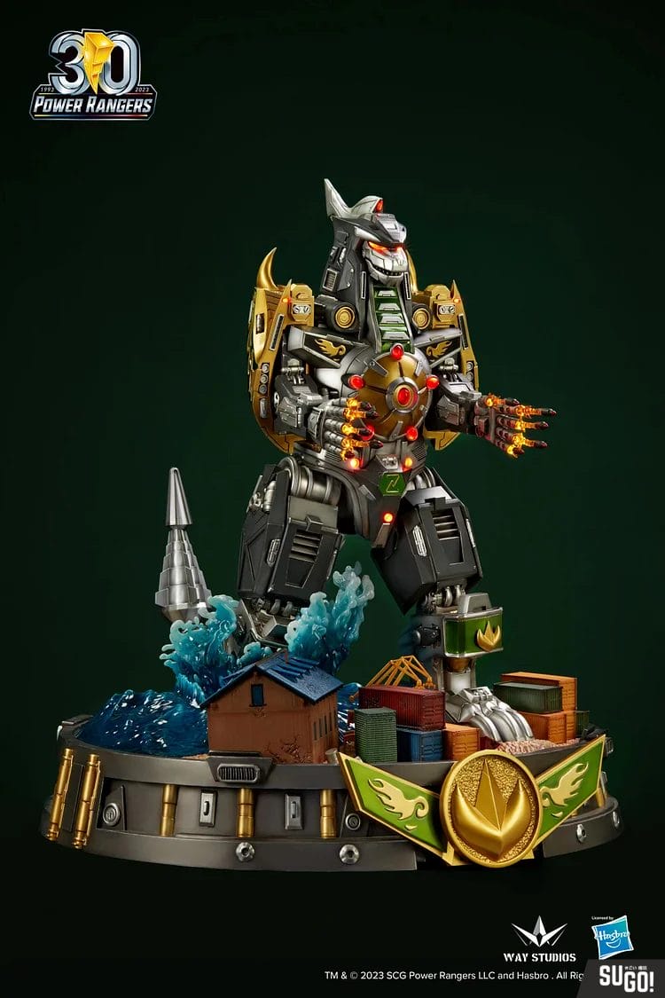 Way Studios Power Rangers Dragonzord Licensed Statue - Sugo Toys ...