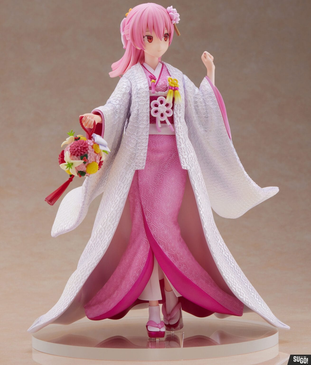 FuRyu TONIKAWA: Over The Moon For You Tsukasa Yuzaki -Shiromuku- Figure ...