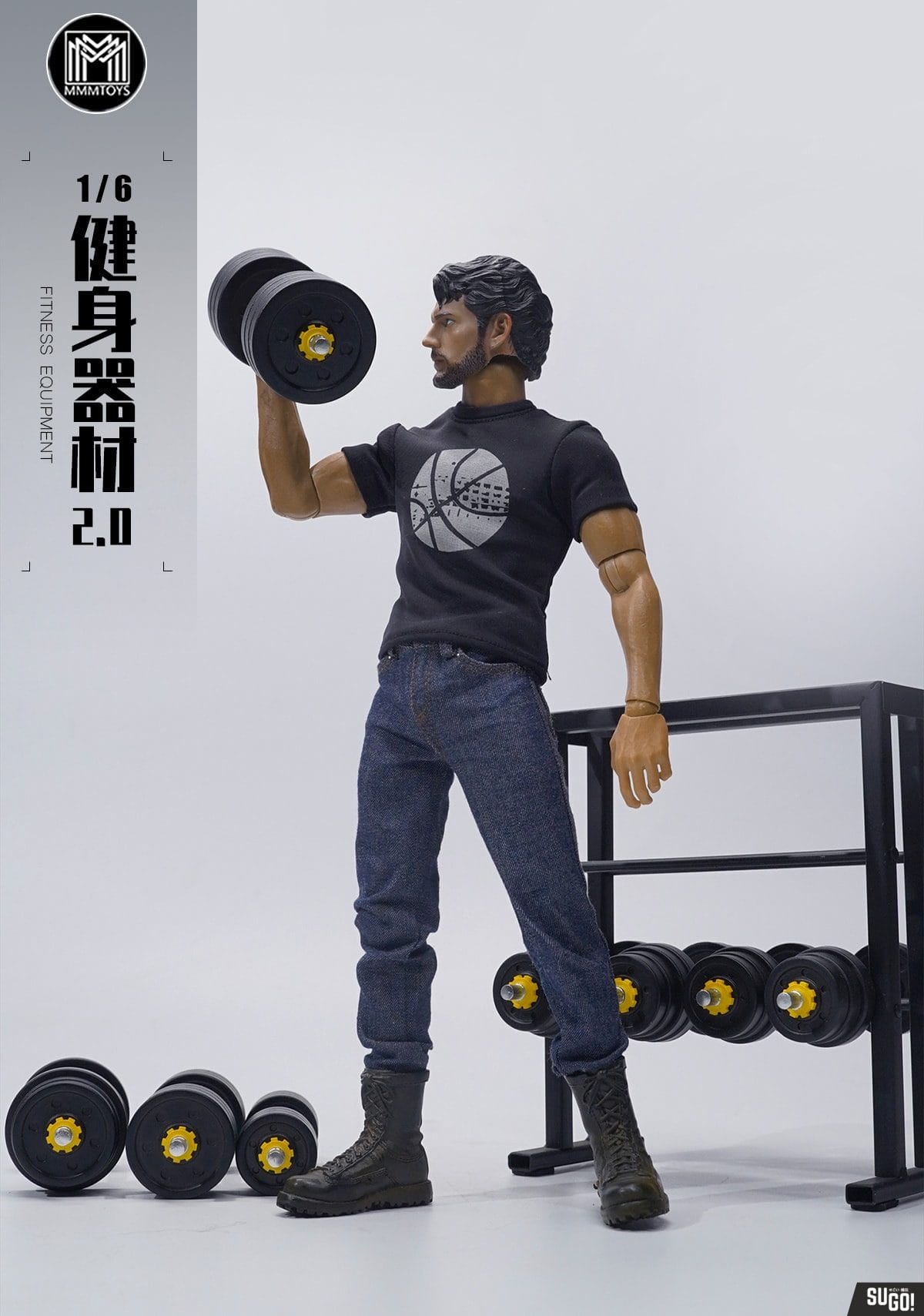 MMM Toys Fitness Machine 2.0 M2309 1/6 Action Figure - Sugo Toys ...