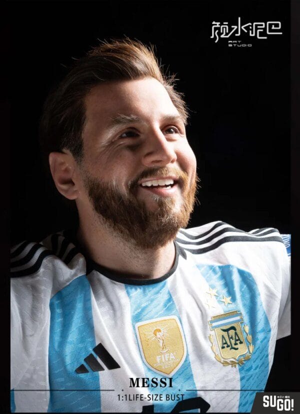 X Ysmud Art Studio Ball King Lionel Messi 1/1 Bust - Sugo Toys | Australian Premium Collectable ...