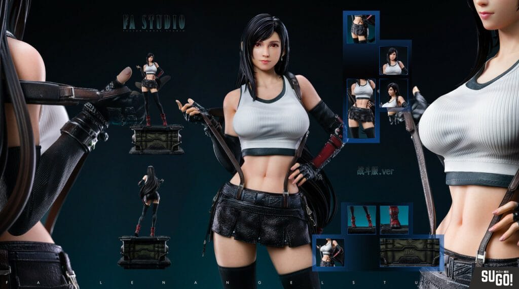 FA Studio [18+] Tifa Lockhart 1/4 Deluxe Ver. (Two Body) GK Statue - Sugo Toys | Action Figures ...