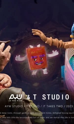 Ayw Studio x T Studio It Takes Two Street Fighter Cody & May GK Statue ...