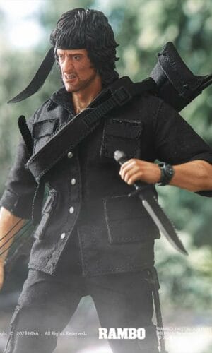 Hiya Toys Rambo: First Blood Part II John Rambo 1/12 Scale Figure ...