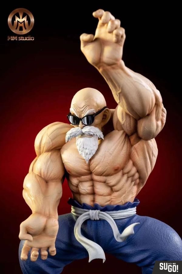 MM Studio Dragon Ball Roshi Kamehameha GK Statue - Sugo Toys ...