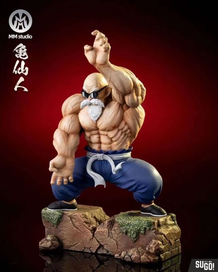 MM Studio Dragon Ball Roshi Kamehameha GK Statue - Sugo Toys ...