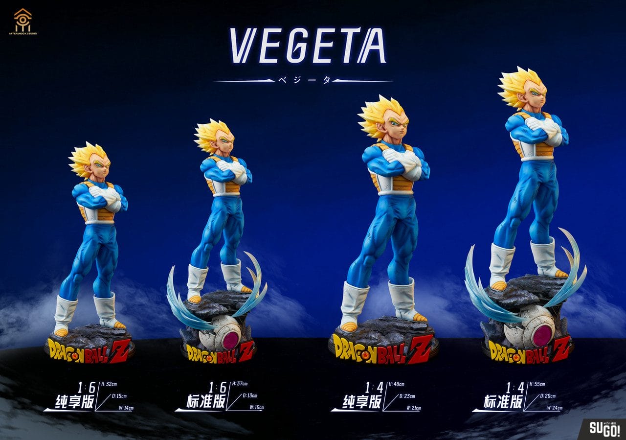 Aftershock Studio Dragon Ball Vegeta Ver. A 1/6 GK Statue - Sugo Toys ...
