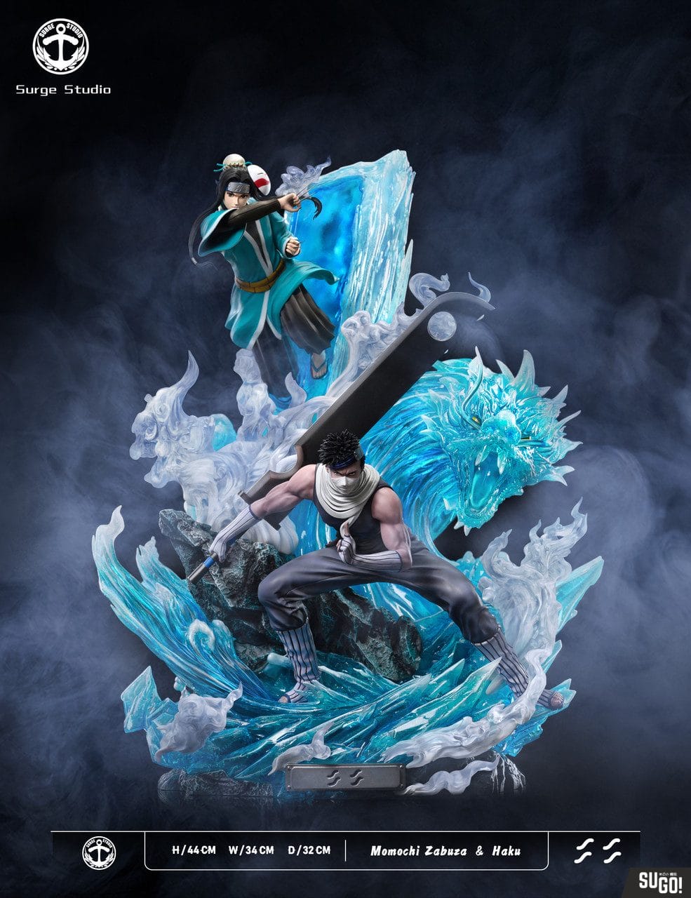 Surge Studio Naruto Momochi Zabuza 1/7 GK Statue - Sugo Toys ...