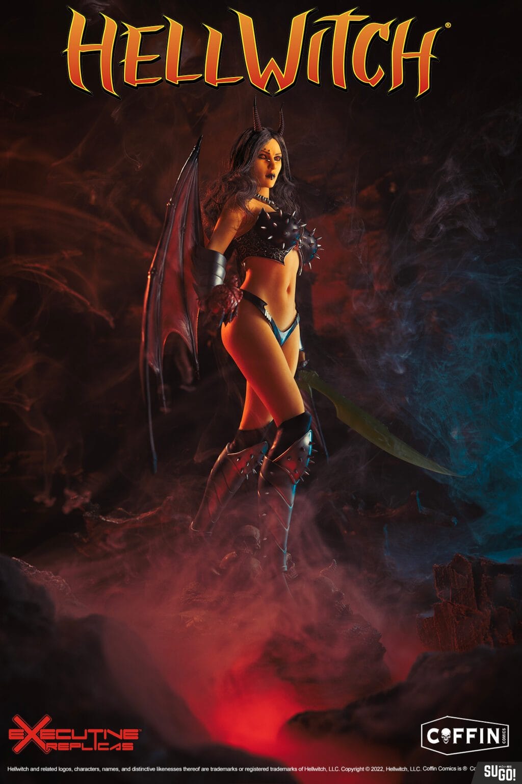 Executive Replicas Coffin Comics Hellwitch Scale 1/6 Action Figure - Sugo Toys | Australian ...