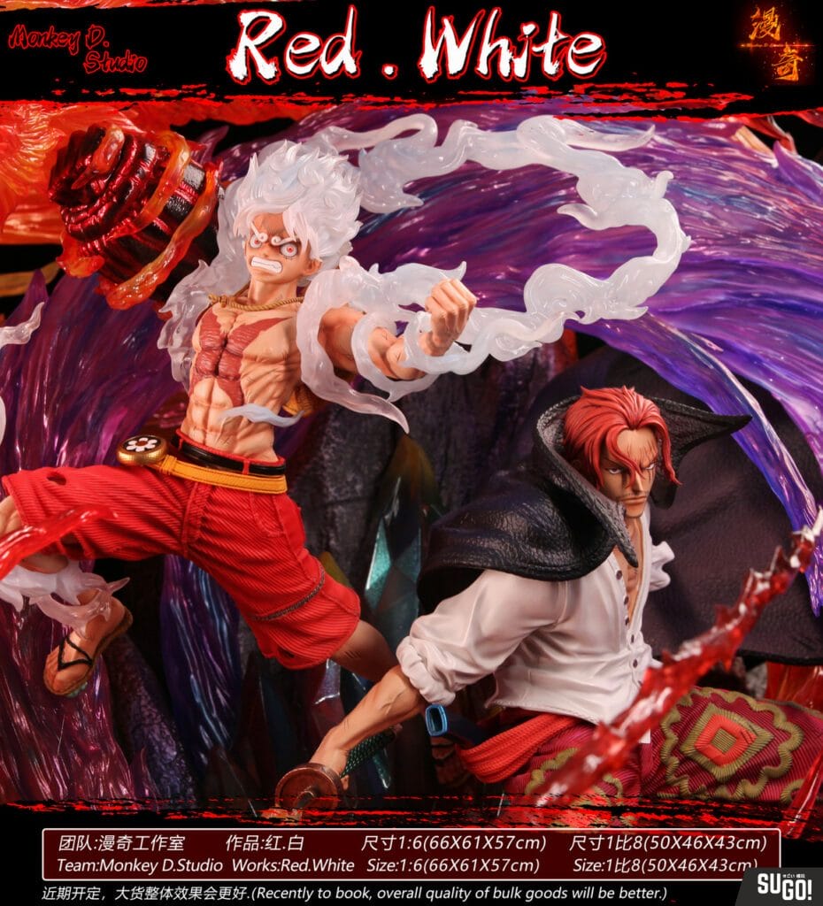 Monkey D Studio Luffy & Shanks 1/8 GK Statue - Sugo Toys | Australian ...