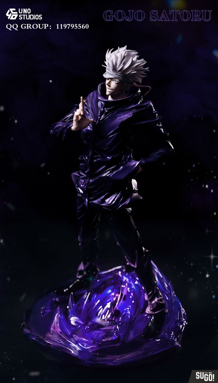 UNO Studio Jujutsu Kaisen Gojo 1/6 GK Statue - Sugo Toys | Action ...
