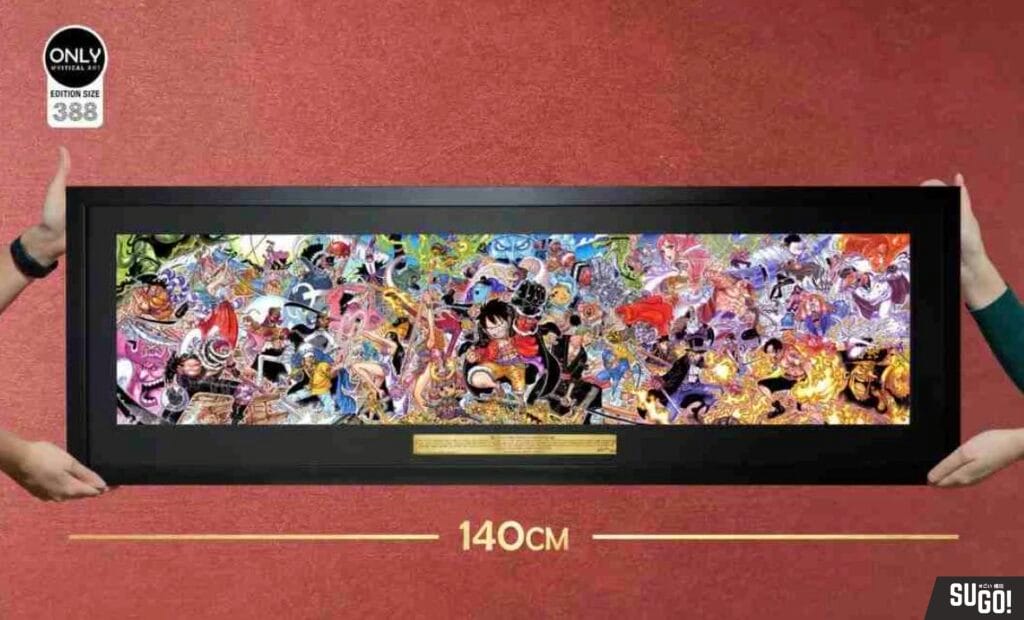 Signature Art Studio One Piece Top 50 Characters Artwork (140*47cm ...