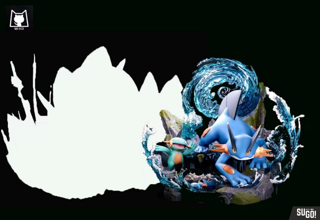 MiKo Studio Pokemon Swampert Evolution 30cm(H) GK Statue - Sugo Toys ...
