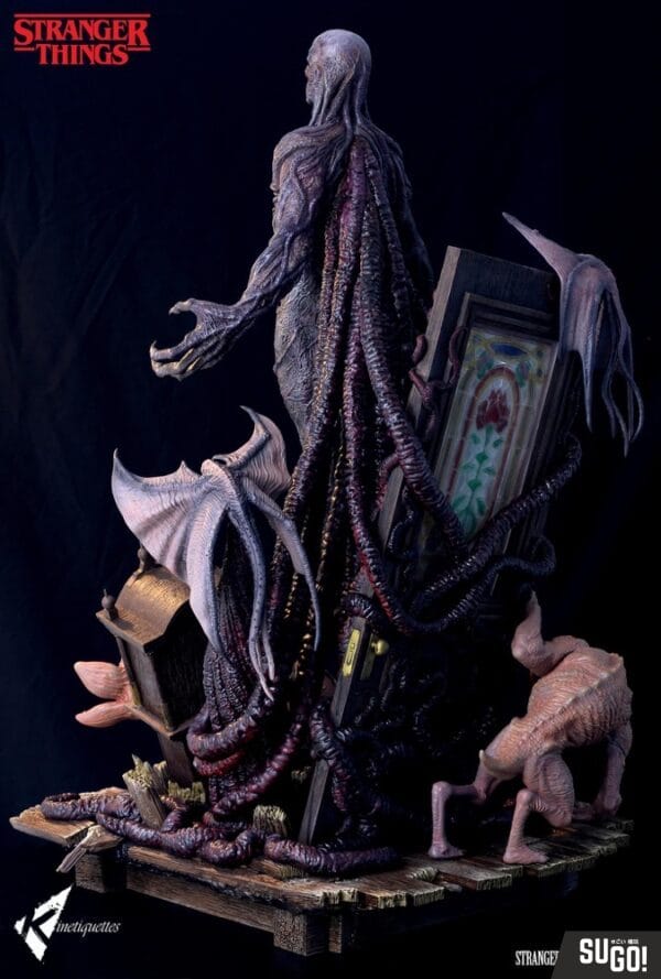 Kinetiquettes x Mighty Jaxx Stranger Things Vecna 1/4 Licensed Statue ...