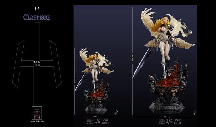 Towering Model Studio [18+] Claymore Teresa 1/6 Scale GK Statue - Sugo ...
