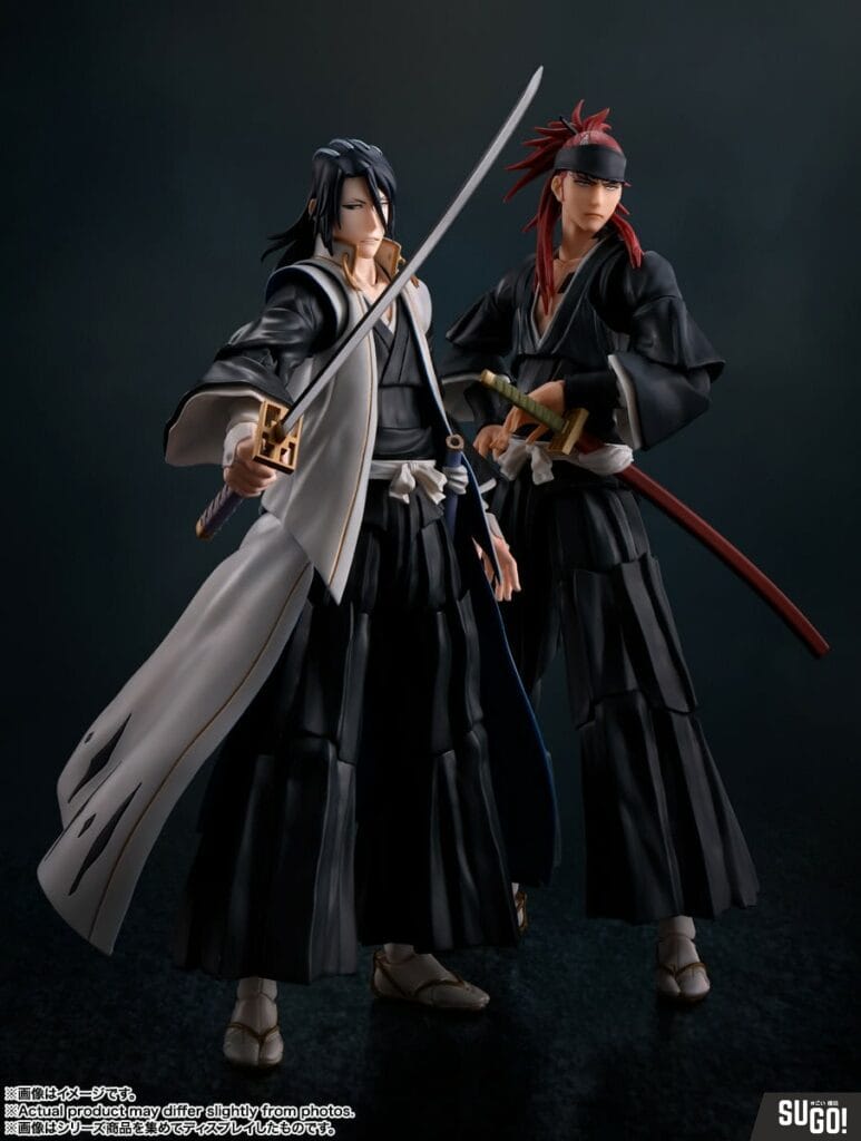 Bandai S.H.Figuarts Byakuya Kuchiki Action Figure - Sugo Toys | Action ...