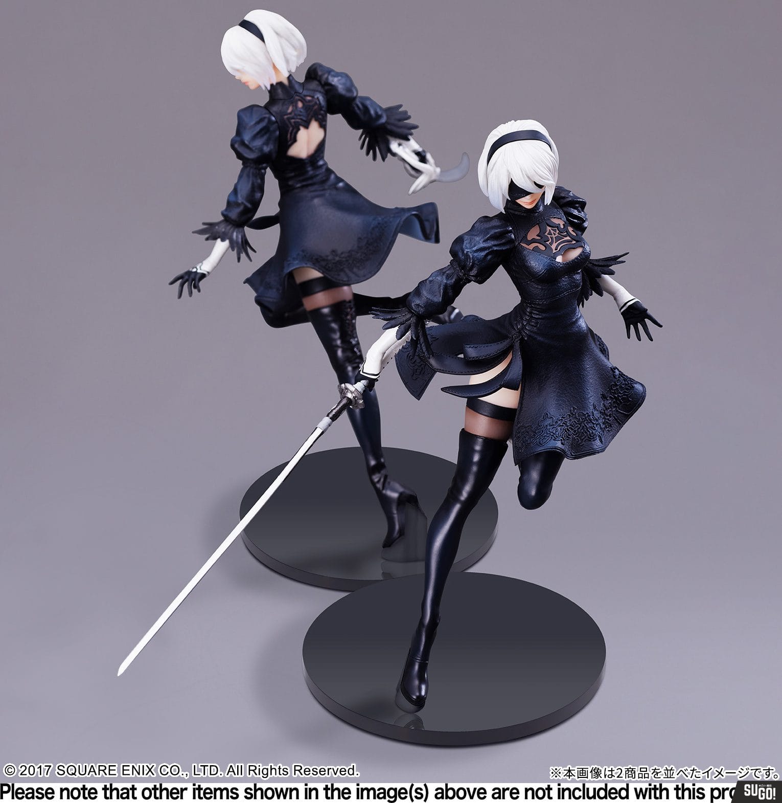 Square Enix NieR:Automata FORM-ISM 2B (YoRHa No. 2 Type B) PVC Figure ...