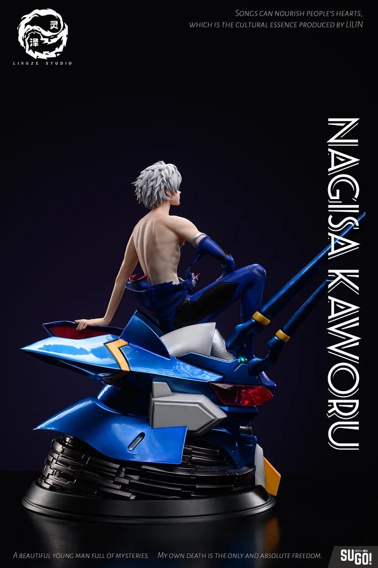 LING ZE Studio Neon Genesis Evangelion Nagisa Kaworu 1/6 GK Statue - Sugo Toys | Action Figures ...