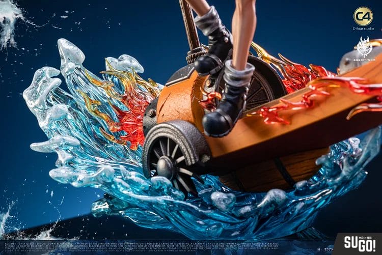 BBS Studio & C4 Studio One Piece Portgas·D·Ace POP GK Statue - Sugo ...