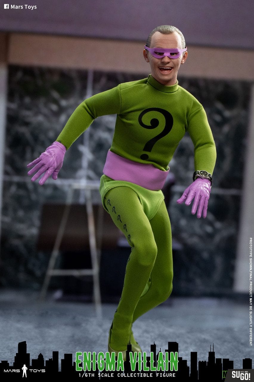 Mars Toys MAT017 Enigma Villain 1/6 Scale Action Figure - Sugo Toys ...