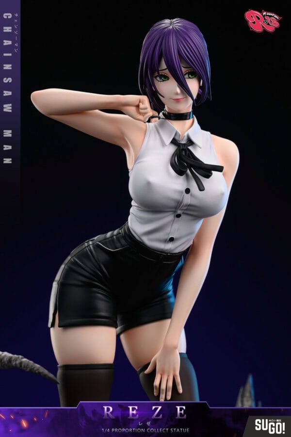 R18 Studio [18+] Chainsaw Man Reze 1/4 GK Statue - Sugo Toys ...