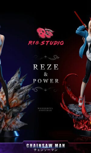 R18 Studio [18+] Chainsaw Man Reze 1/4 GK Statue - Sugo Toys | Action ...