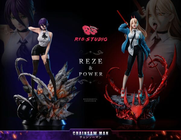 R18 Studio [18+] Chainsaw Man Reze 1/4 GK Statue - Sugo Toys ...