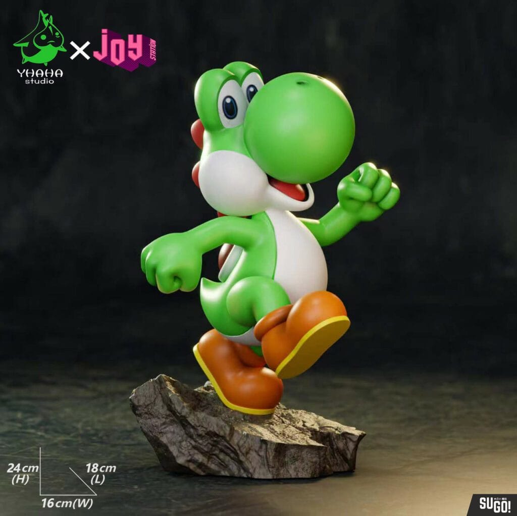 Joy Station x Yhaha Mario Family With Yoshi GK Statue - Sugo Toys ...