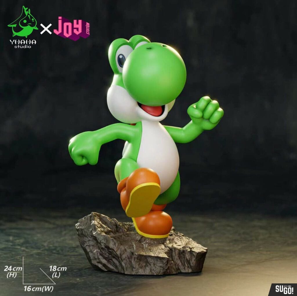 Joy Station x Yhaha Mario Family With Yoshi GK Statue - Sugo Toys ...