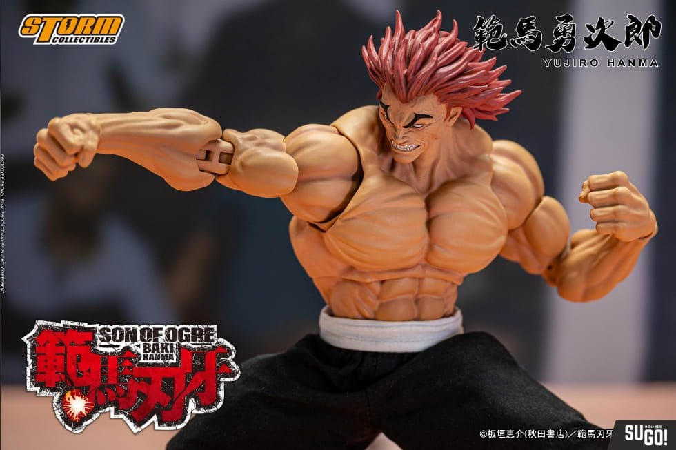 Storm Collectibles Baki Hanma Action Figure Yujiro Hanma Action Figure ...