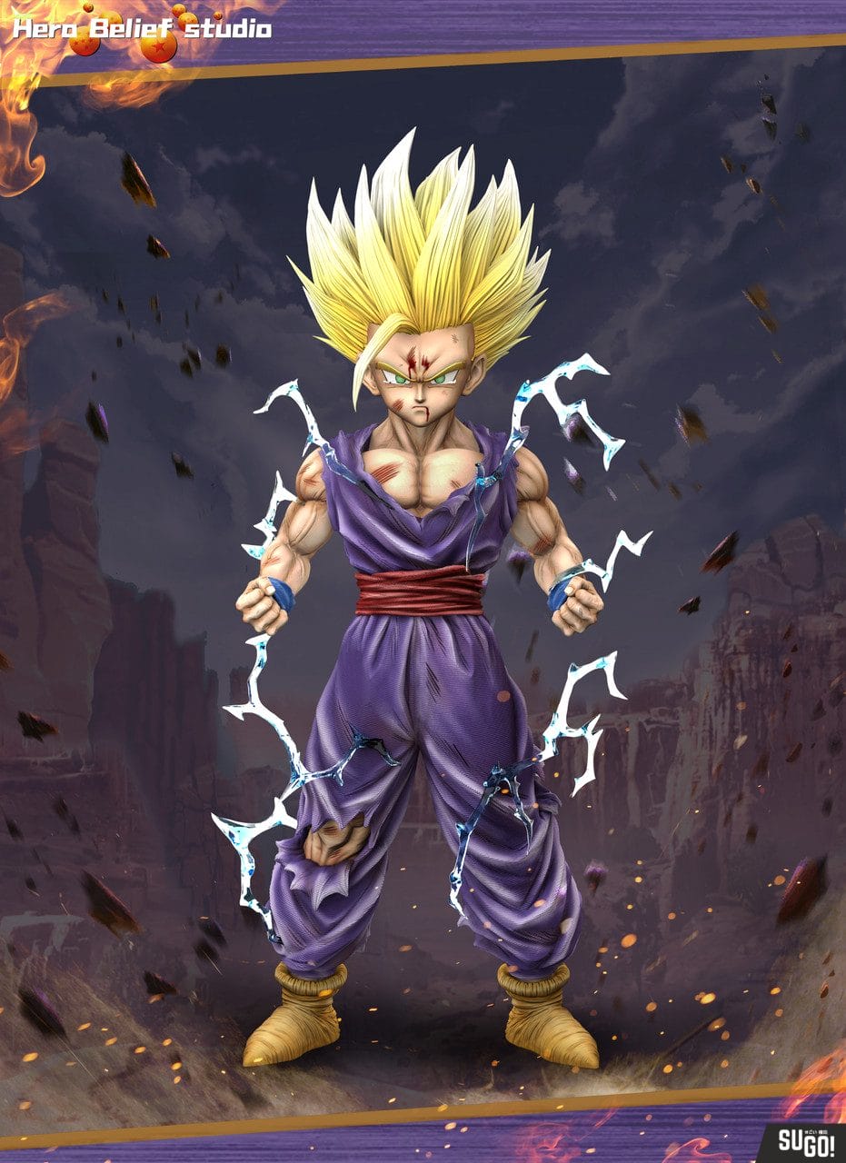 Hero Belief Studio Dragon Ball SS2 Gohan Regular Ver. 1/6 GK Statue ...