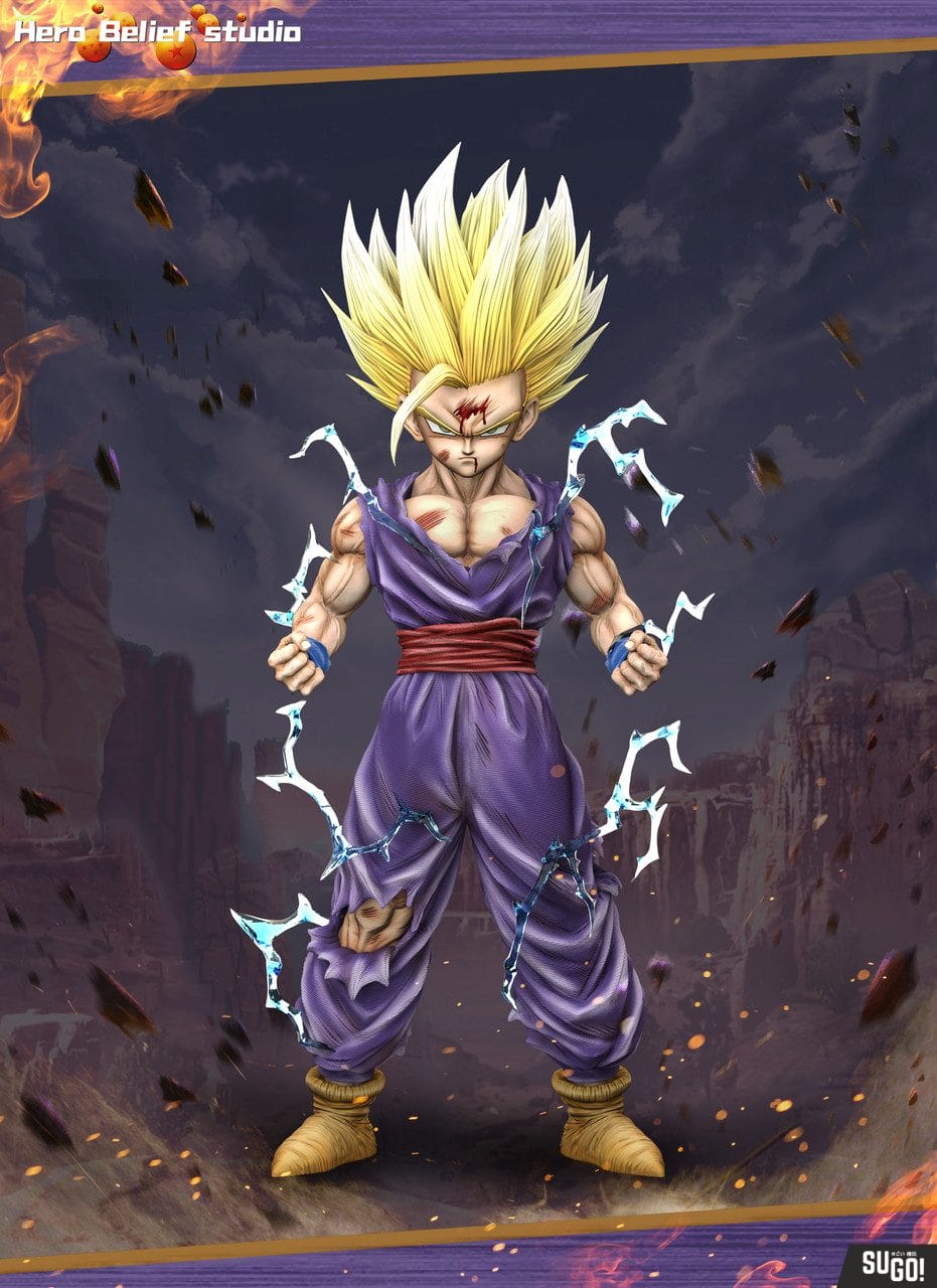 Hero Belief Studio Dragon Ball SS2 Gohan Regular Ver. 1/6 GK Statue ...