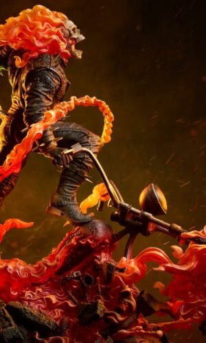 Sideshow Collectibles Marvel Premium Format Ghost Rider Statue - Sugo ...
