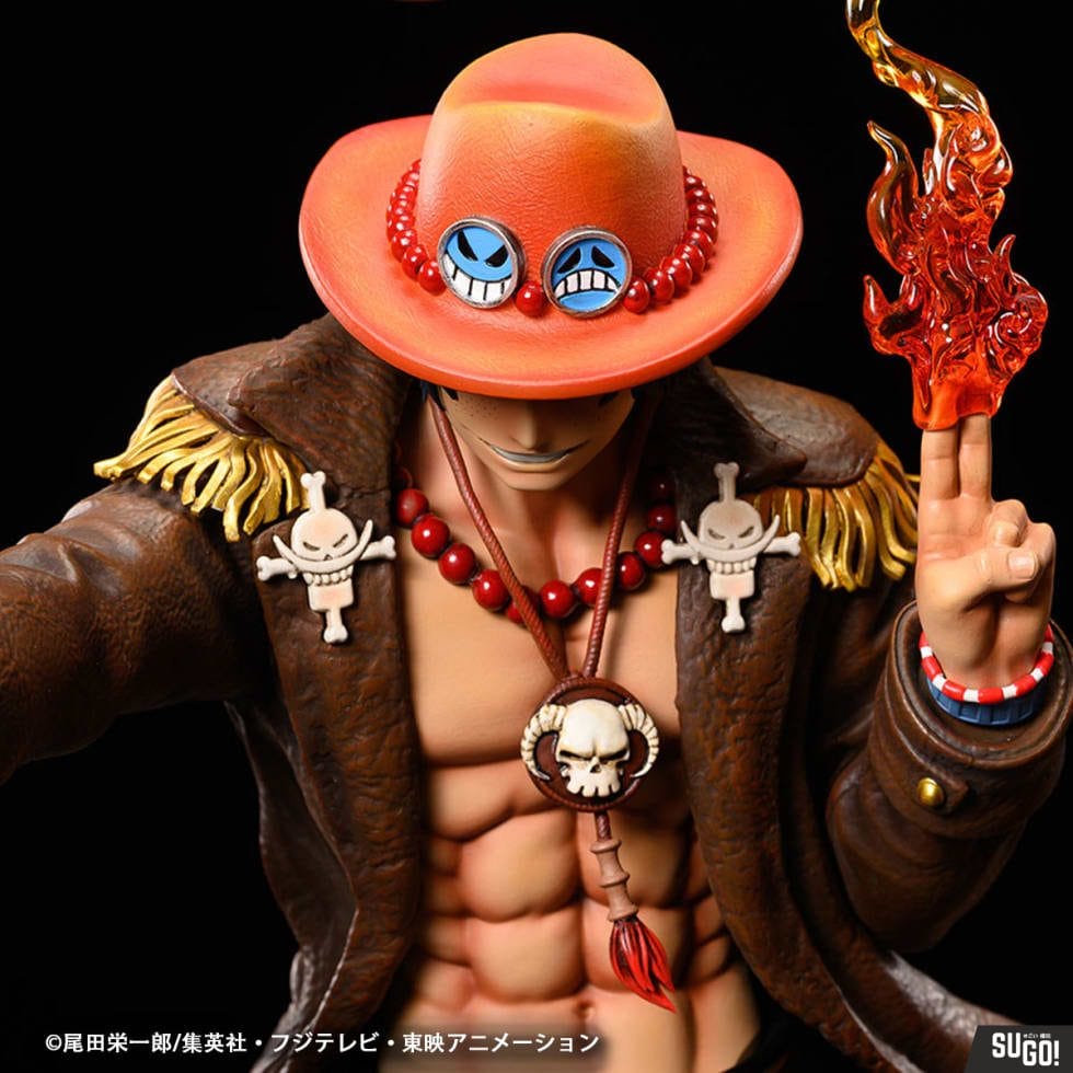 Starspace One Piece Log Collection Large Series Portgas D. Ace Statue 1 ...