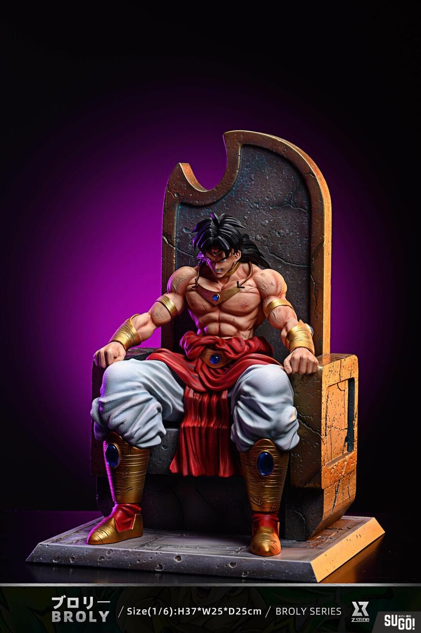 Z Studio Dragon Ball Sitting Broly 1/6 GK Statue - Sugo Toys ...