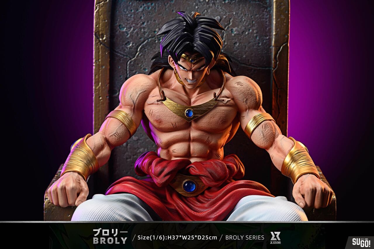 Z Studio Dragon Ball Sitting Broly 1/6 GK Statue - Sugo Toys ...