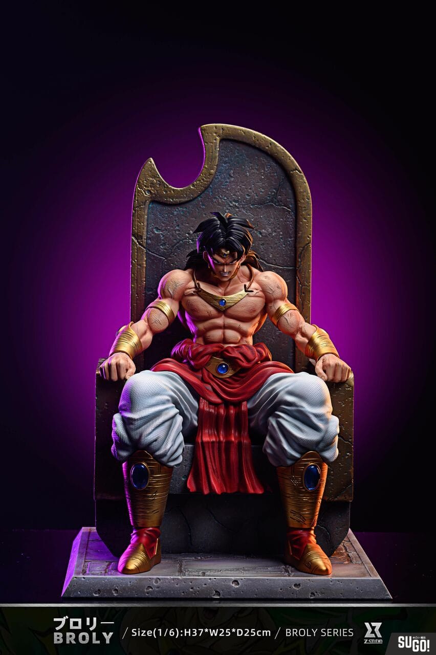 Z Studio Dragon Ball Sitting Broly EX Ver. 1/6 GK Statue - Sugo Toys ...