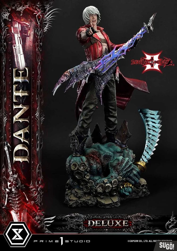 Prime 1 Studio Devil May Cry Dante Deluxe Bonus Ver. UPMDMC3-01DXS 1/4 Statue - Sugo Toys ...
