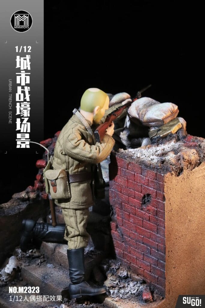 MMM Toys 1/12 Urban Trench B Diorama M2323B - Sugo Toys | Australian ...