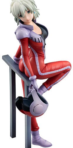 MegaHouse Ggg Series Mobile Suit Gundam 08th MS Team Aina Sahalin (Reissue) 1/8 PVC Figure ...