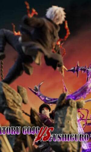 Niren Studio Satoru Gojo VS Fushiguro Toji 1/6 GK Statue - Sugo Toys ...