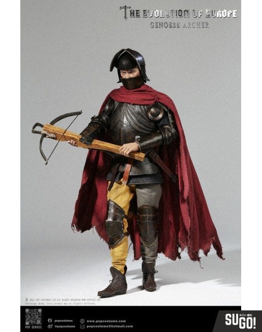 POP EE01 Genoese Crossbowmen Captain 1/6 Scale Action Figure - Sugo ...