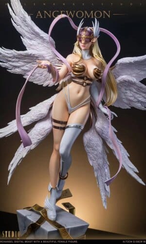 Fallen Angel FA Studio [18+] Digimon Angewomon [Bonus Head] 1/4 Scale GK Statue - Sugo Toys ...