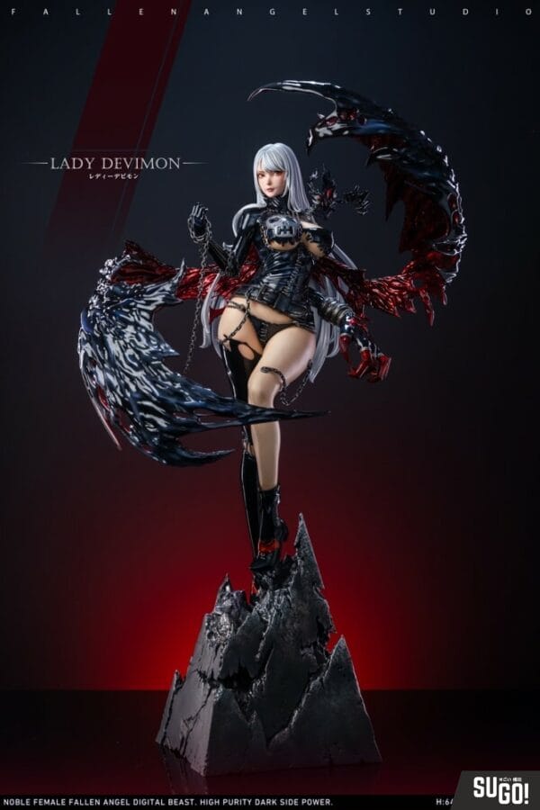 Fallen Angel FA Studio [18+] Digimon Lady Devimon [Bonus Head] 1/4 Scale GK Statue - Sugo Toys ...