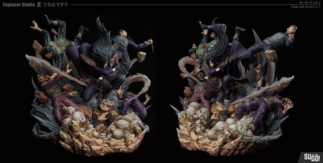 Engineer Studio Naruto Battle Madara 1/6 GK Statue - Sugo Toys | Action ...